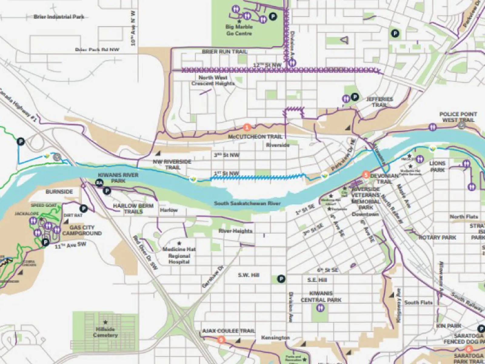 Trails & Cycling | City of Medicine Hat